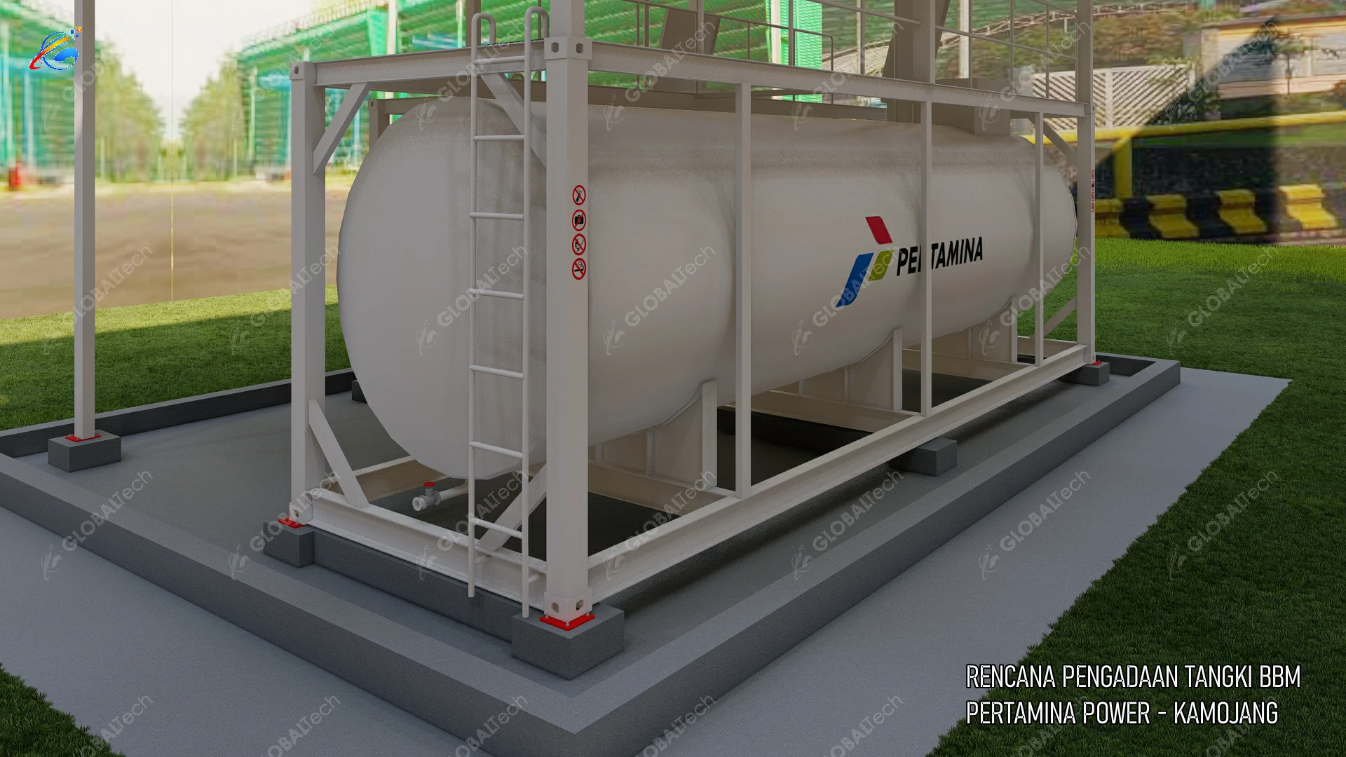 RENCANA PENGADAAN TANGKI BBM PERTAMINA KAMOJANG (20&30 KL)