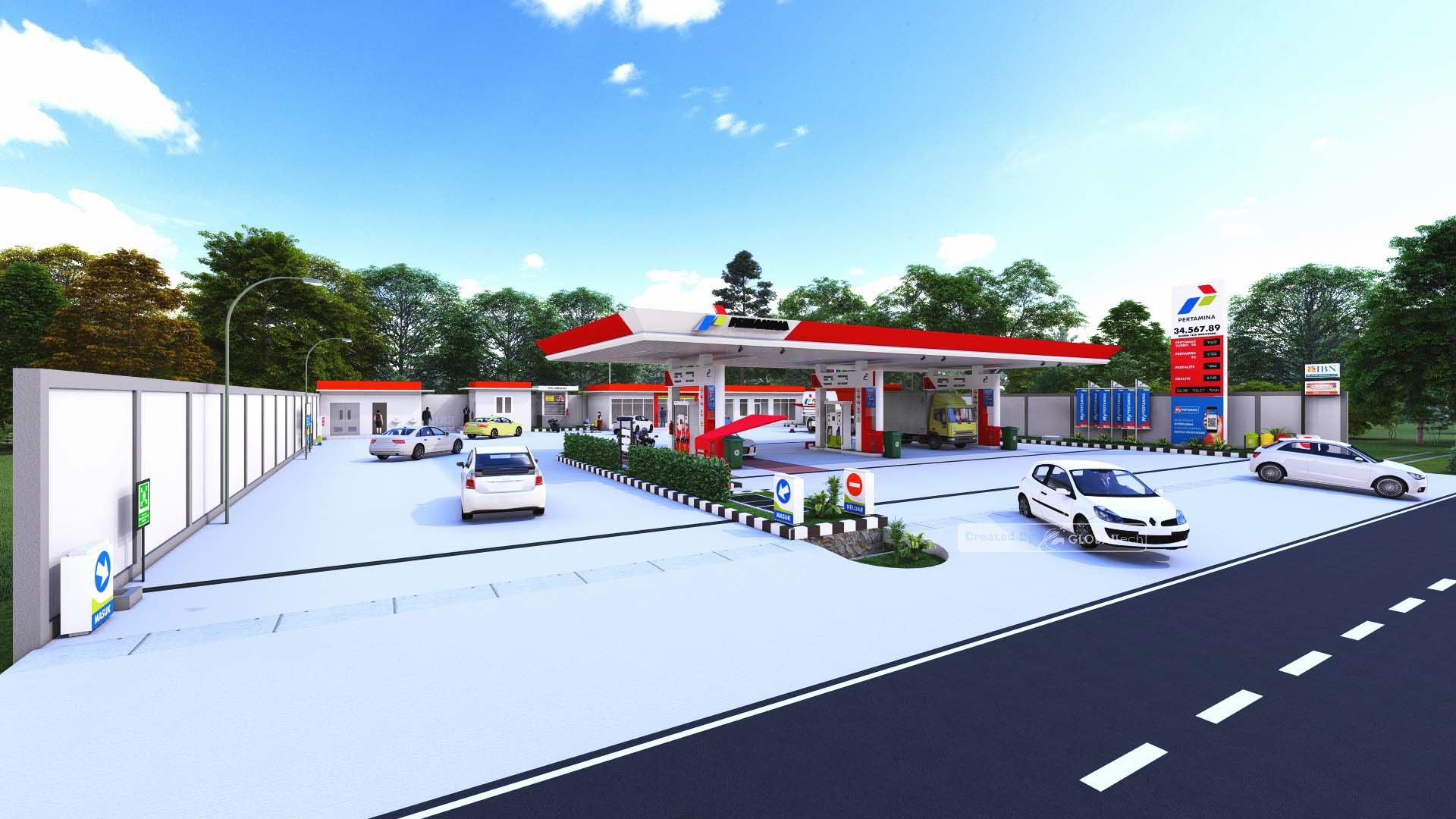 Design SPBU SOLOK